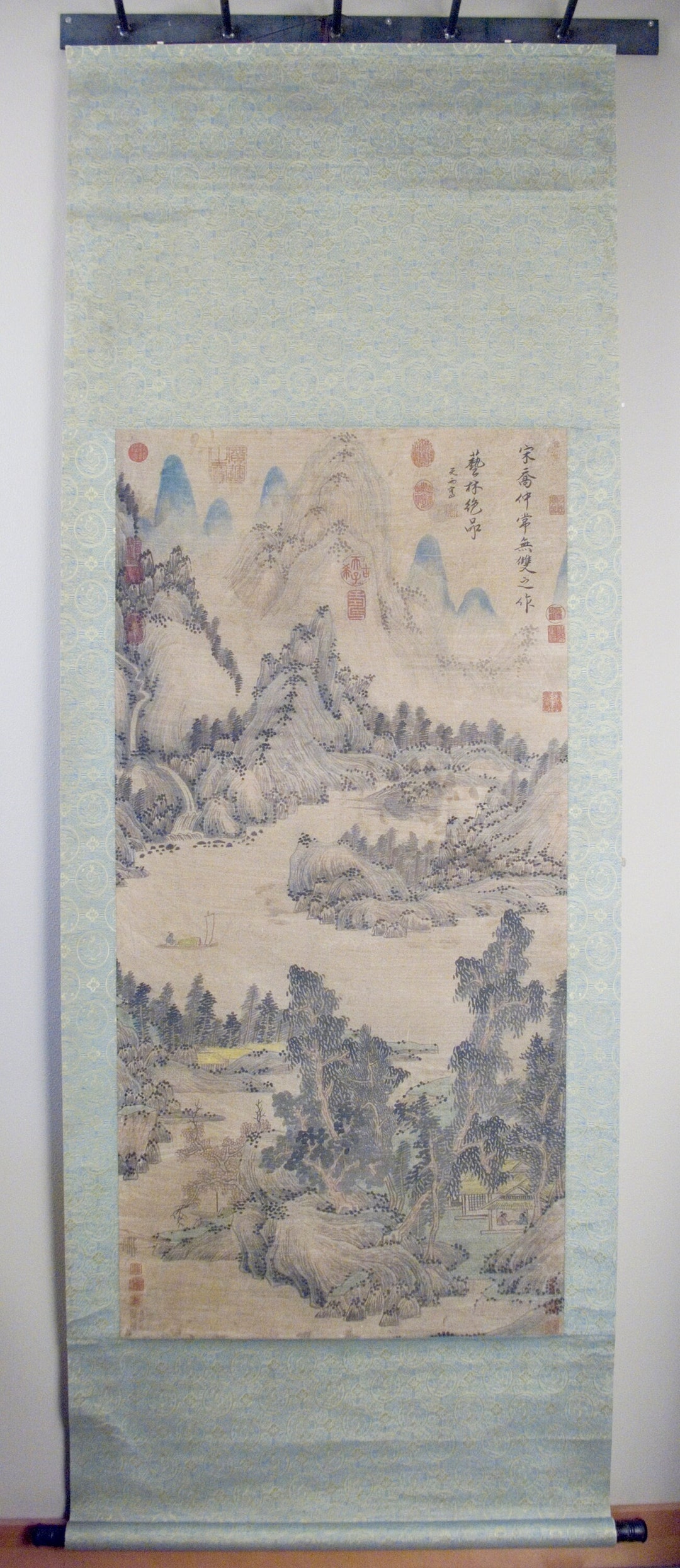 Chinese Landscape Scroll - Etsy