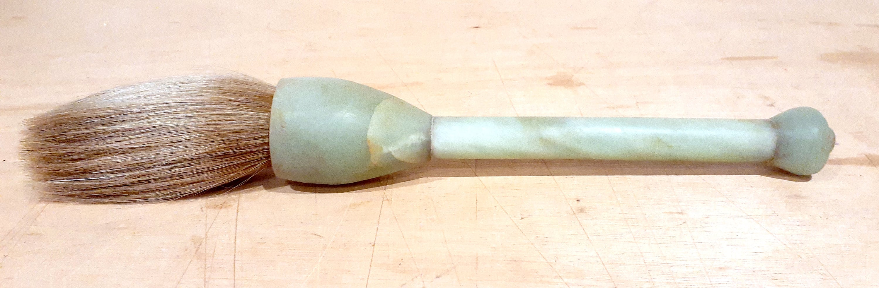 Chinese Solid Jade Calligraphy Brush | Etsy