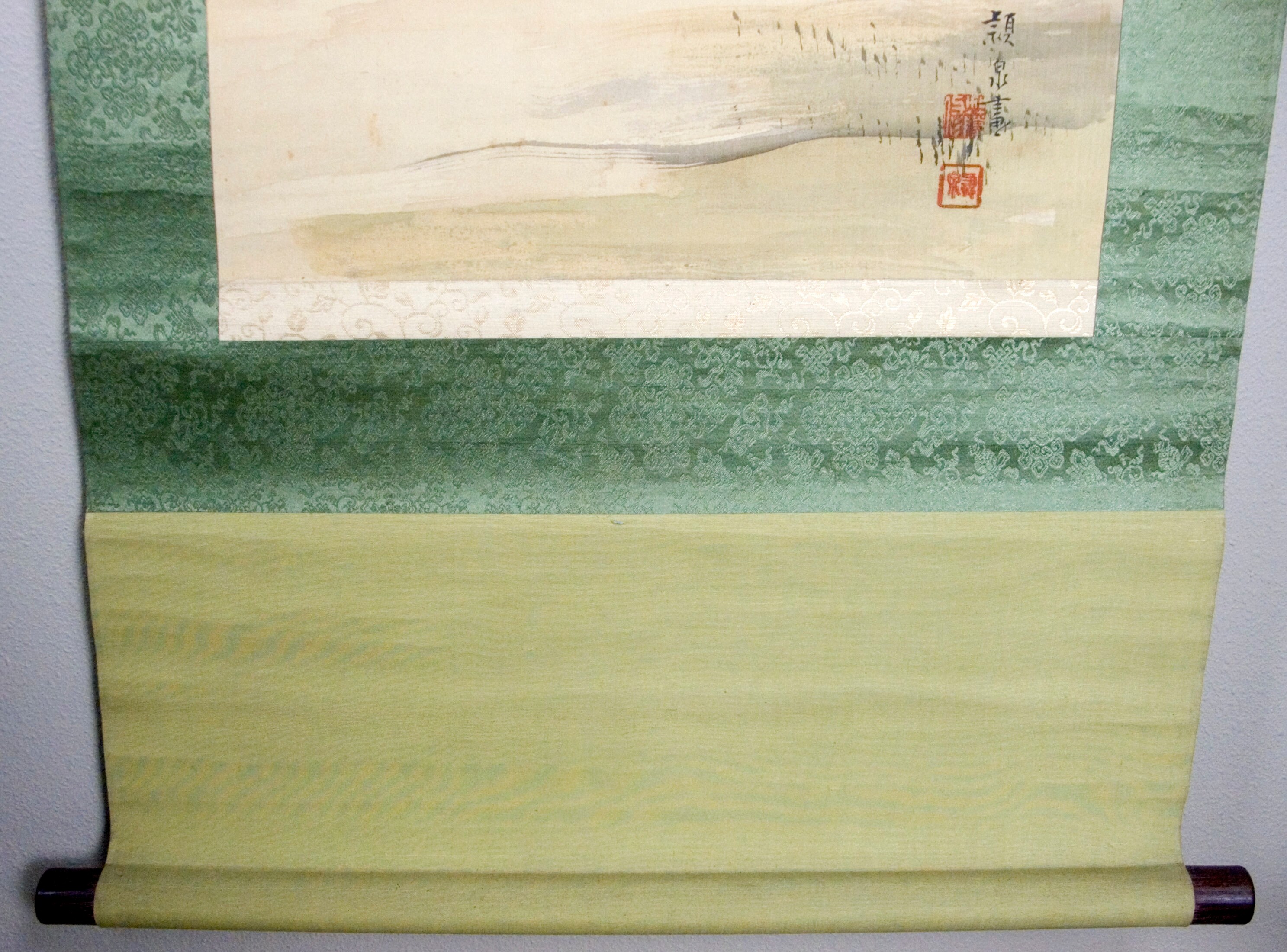 Japanese Scroll of Cold Mountain and Pickup - Etsy