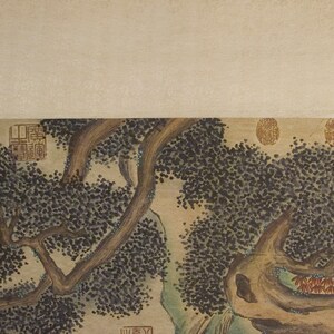 Chinese Huaniao Scroll - Etsy