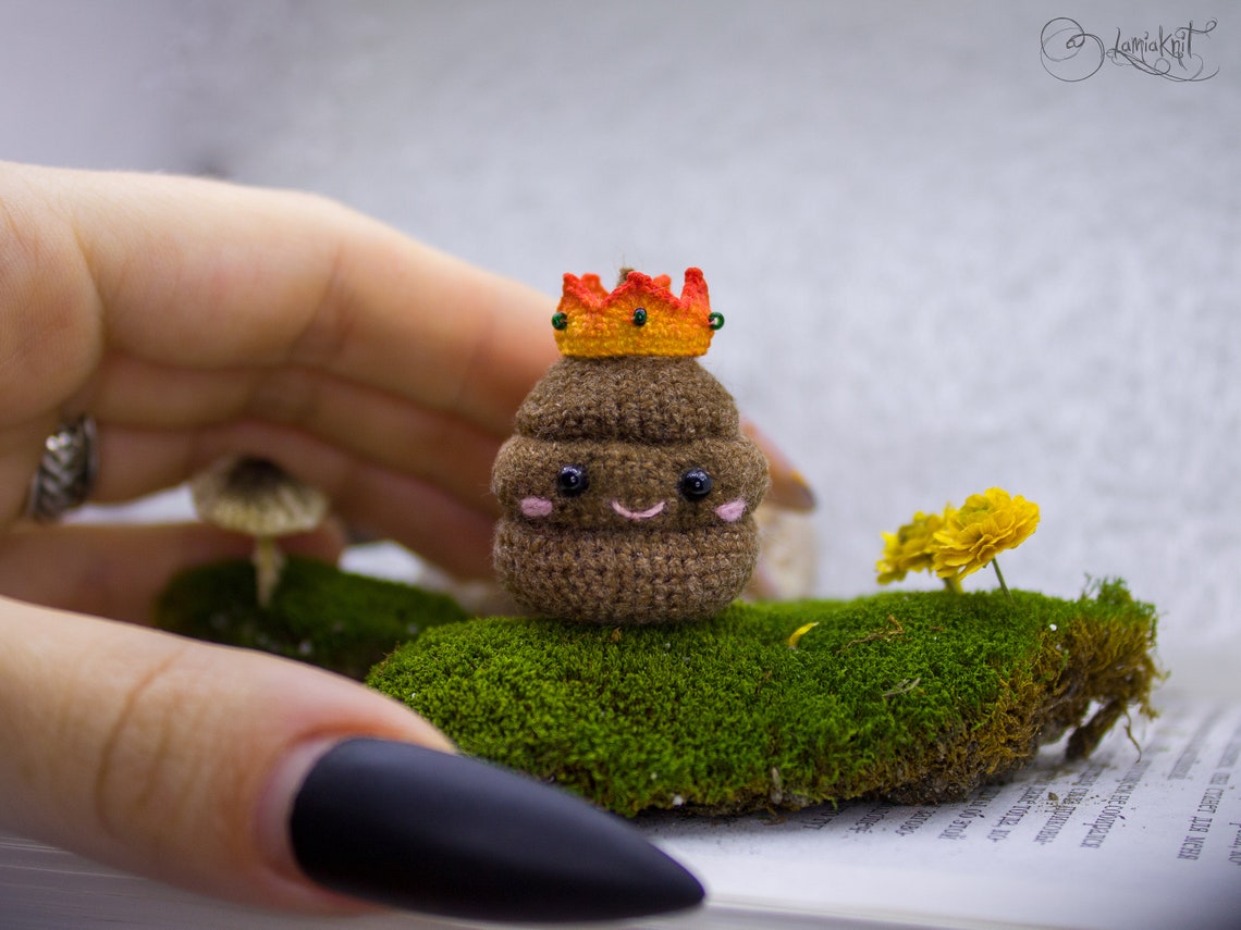 Poop Princess Poo. Amigurumi Crochet Digital Pattern PDF - Etsy