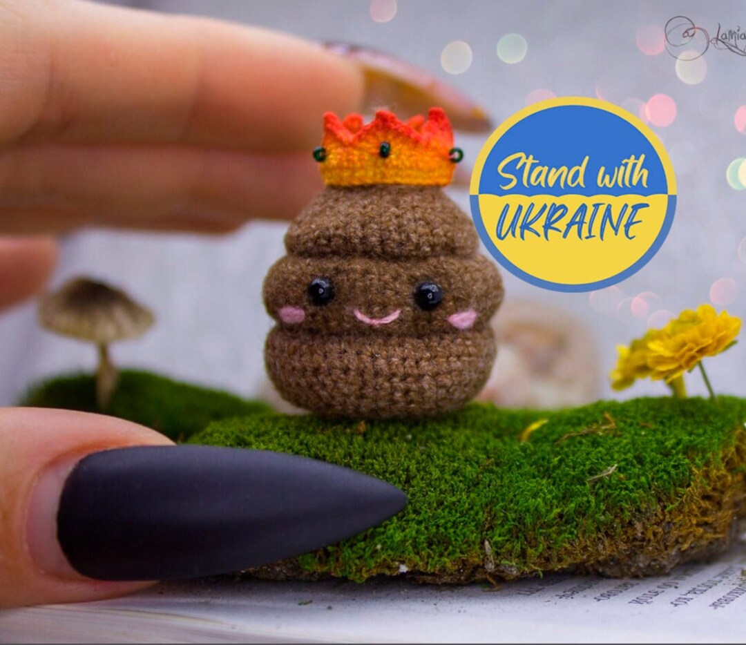 Poop Princess Poo. Amigurumi Crochet Digital Pattern PDF - Etsy