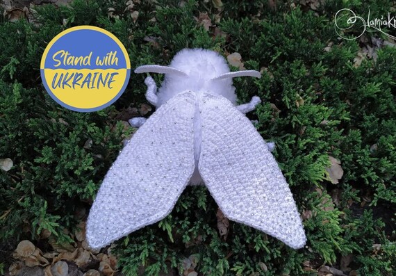 Butterfly Amigurumi Pattern Moth Crochet Pattern Tutorial | Etsy