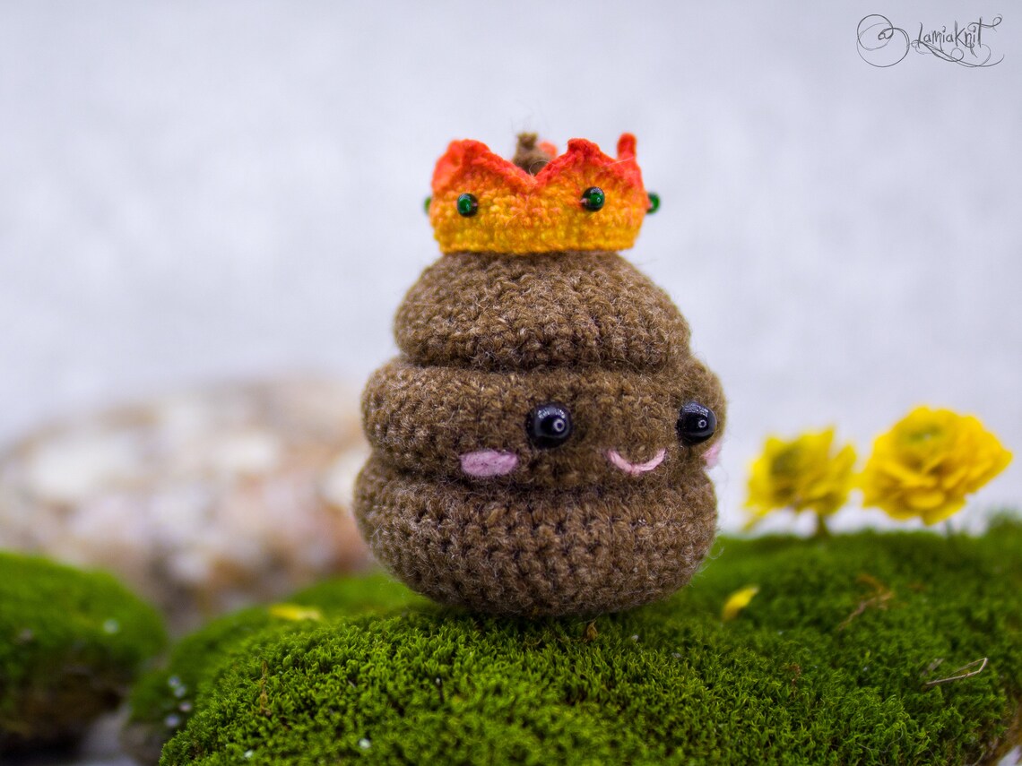 Poop Princess Poo. Amigurumi Crochet Digital Pattern PDF - Etsy