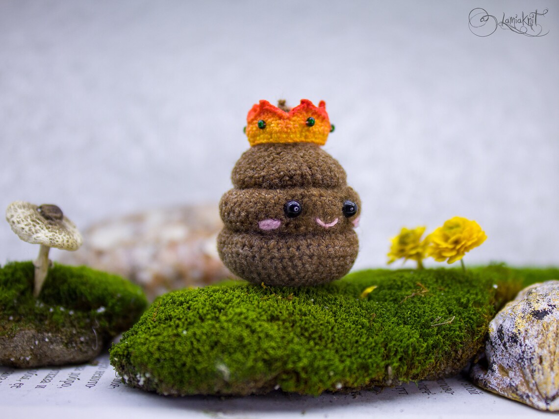 Poop Princess Poo. Amigurumi Crochet Digital Pattern PDF - Etsy