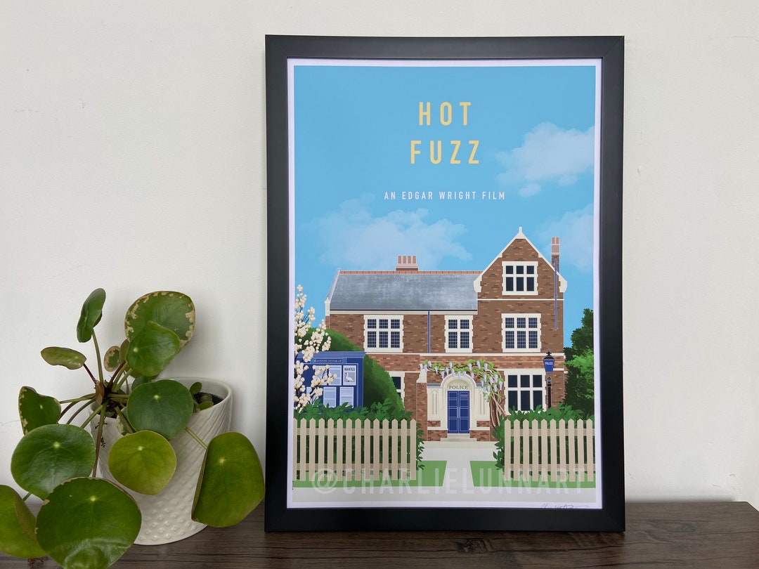 Hot Fuzz Inspired Giclée Art Print - Etsy