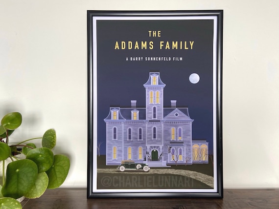 The Addams Family Digital Art Print | Etsy