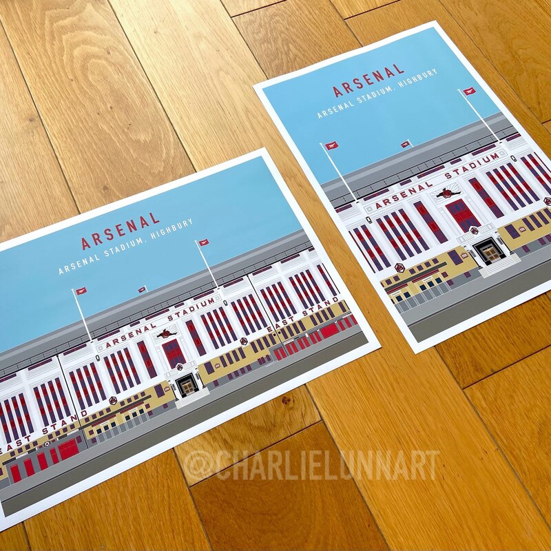 Arsenal Stadium - Etsy
