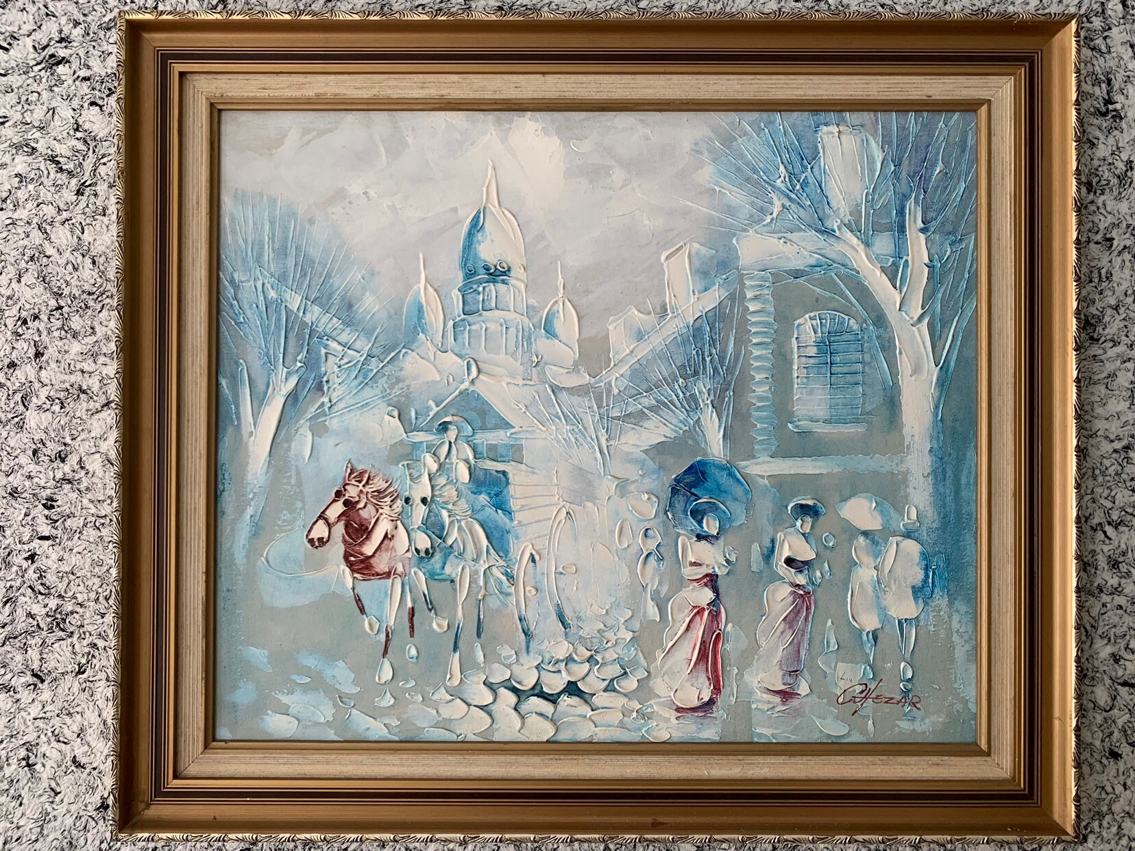 47％割引ブラウン系【時間指定不可】 Boris Chezar 油絵 絵画/タペストリ 美術品ブラウン系-OTA.ON.ARENA.NE.JP