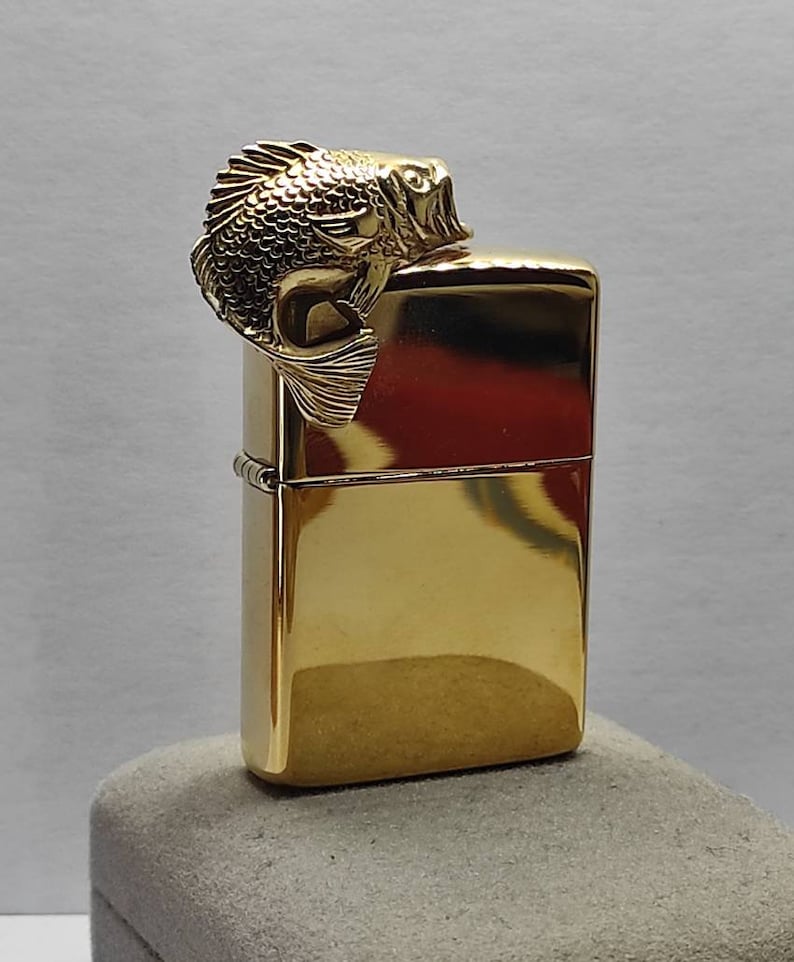 Rare Zippo Lighter Fish 3D Sculpture Series 1989. - Etsy