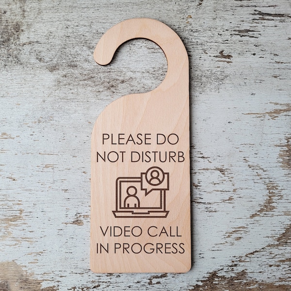 Call in Progress Sign - Etsy