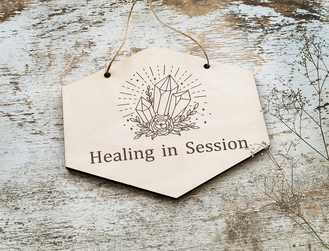 Healing in Session Sign / in Session Sign / Therapy in Session ...