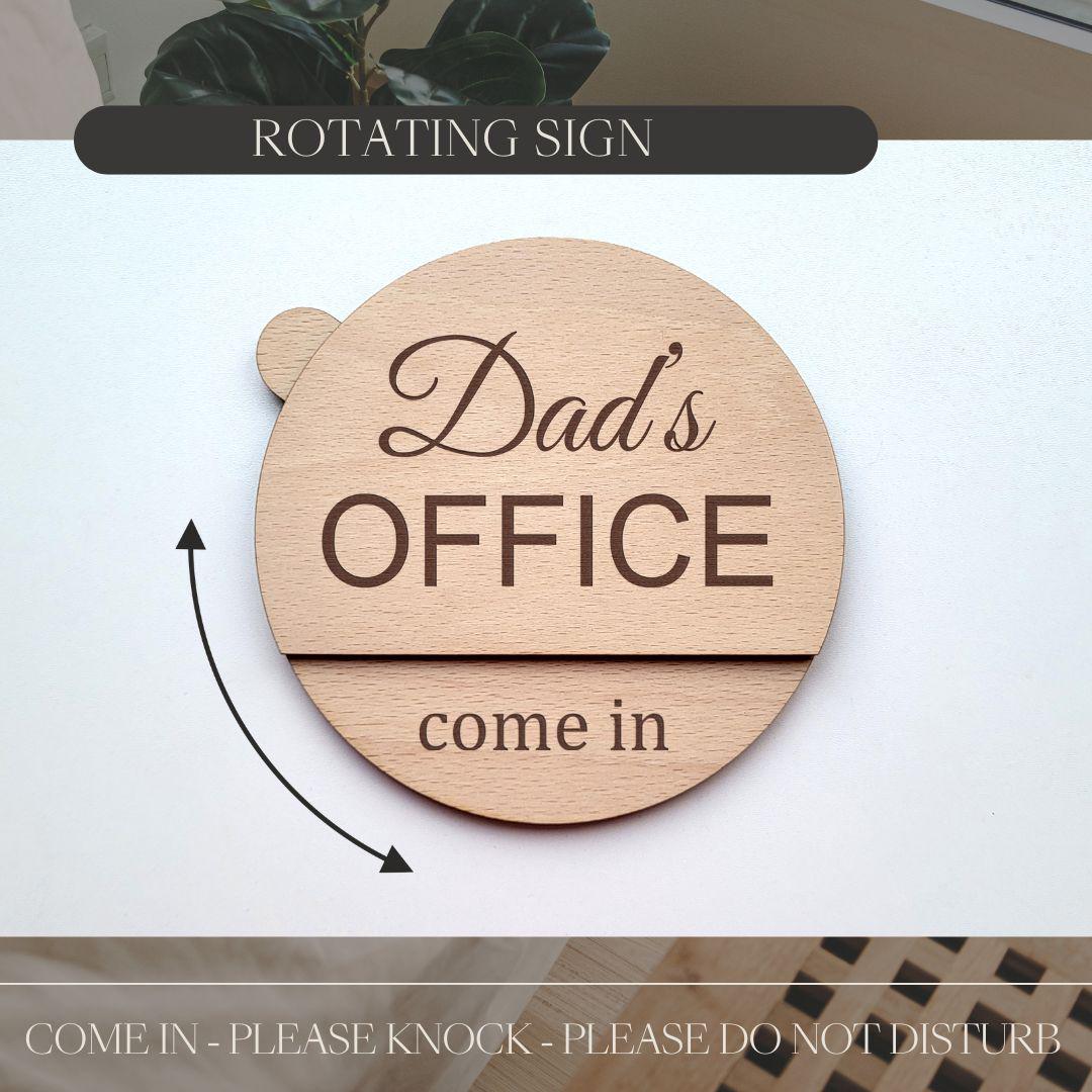 Office Door Sign - Work From Home, Do Not Disturb, Meeting in Progress ...