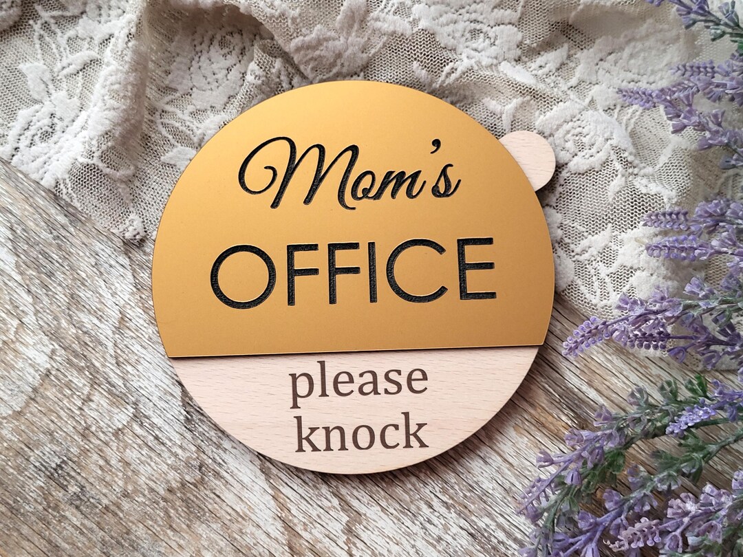 Office Door Sign - Work From Home, Do Not Disturb, Meeting in Progress ...