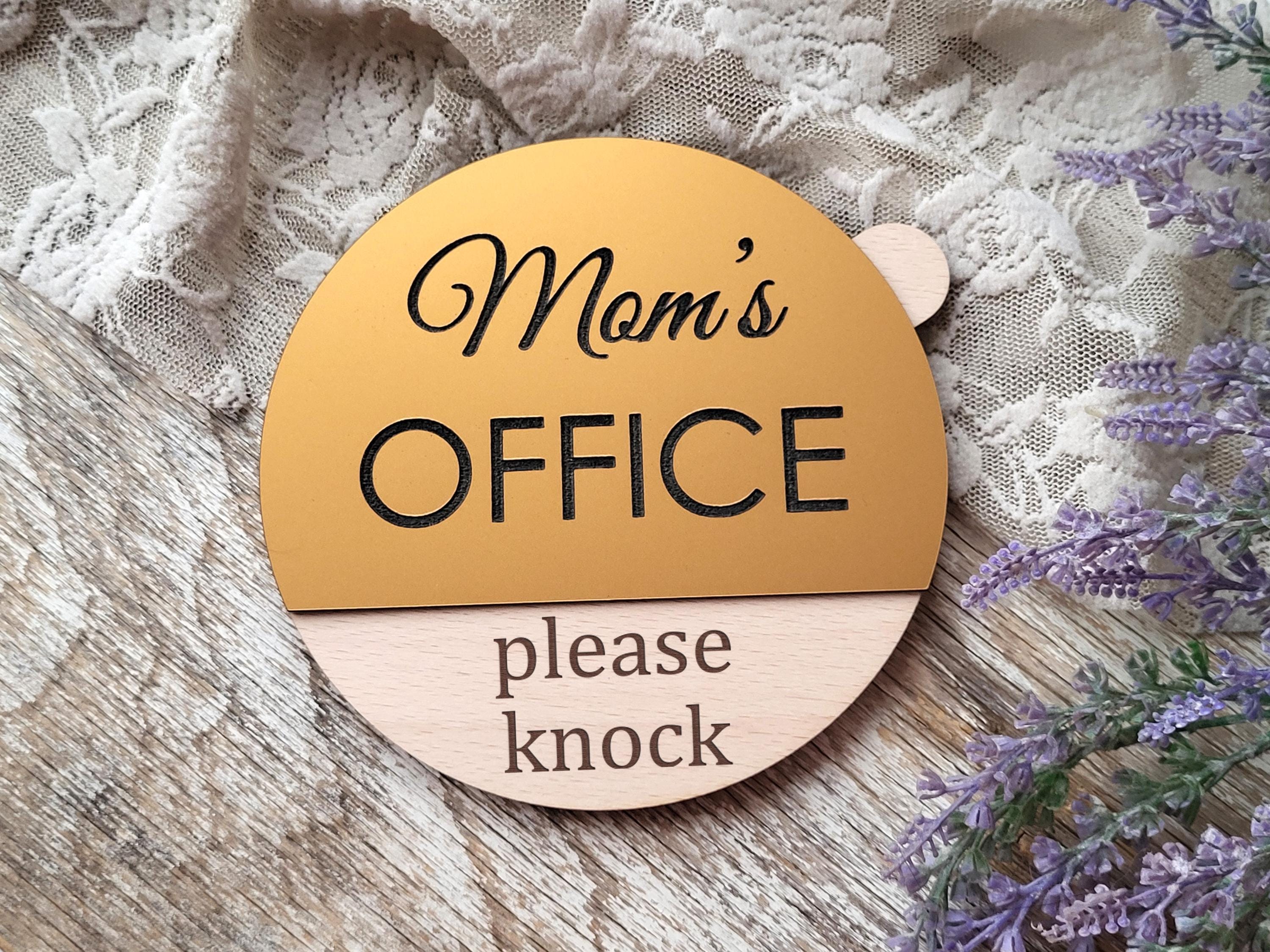 Office Door Sign - Work From Home, Do Not Disturb, Meeting in Progress ...