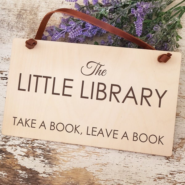 Little Free Library Sign - Etsy