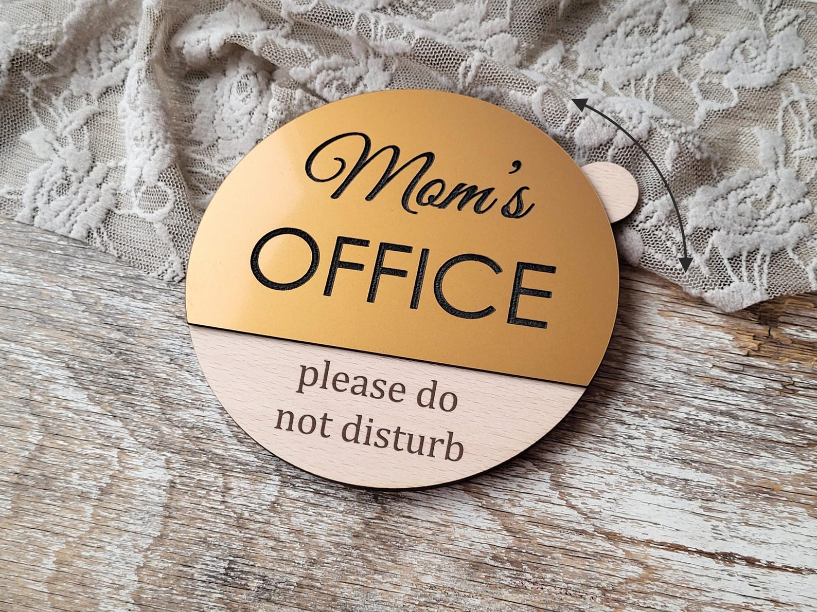 Office Door Sign - Work From Home, Do Not Disturb, Meeting in Progress ...