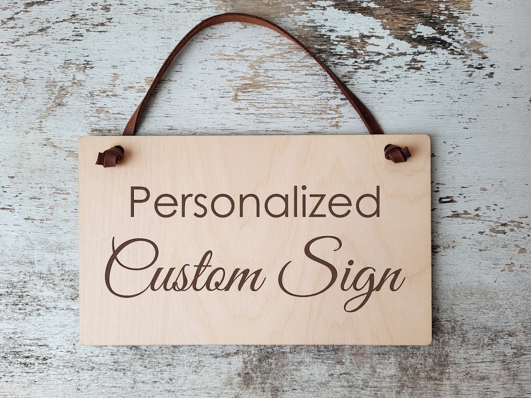 Custom Door Sign, Personalized Door Hanger, in Session Door Sign, Home ...