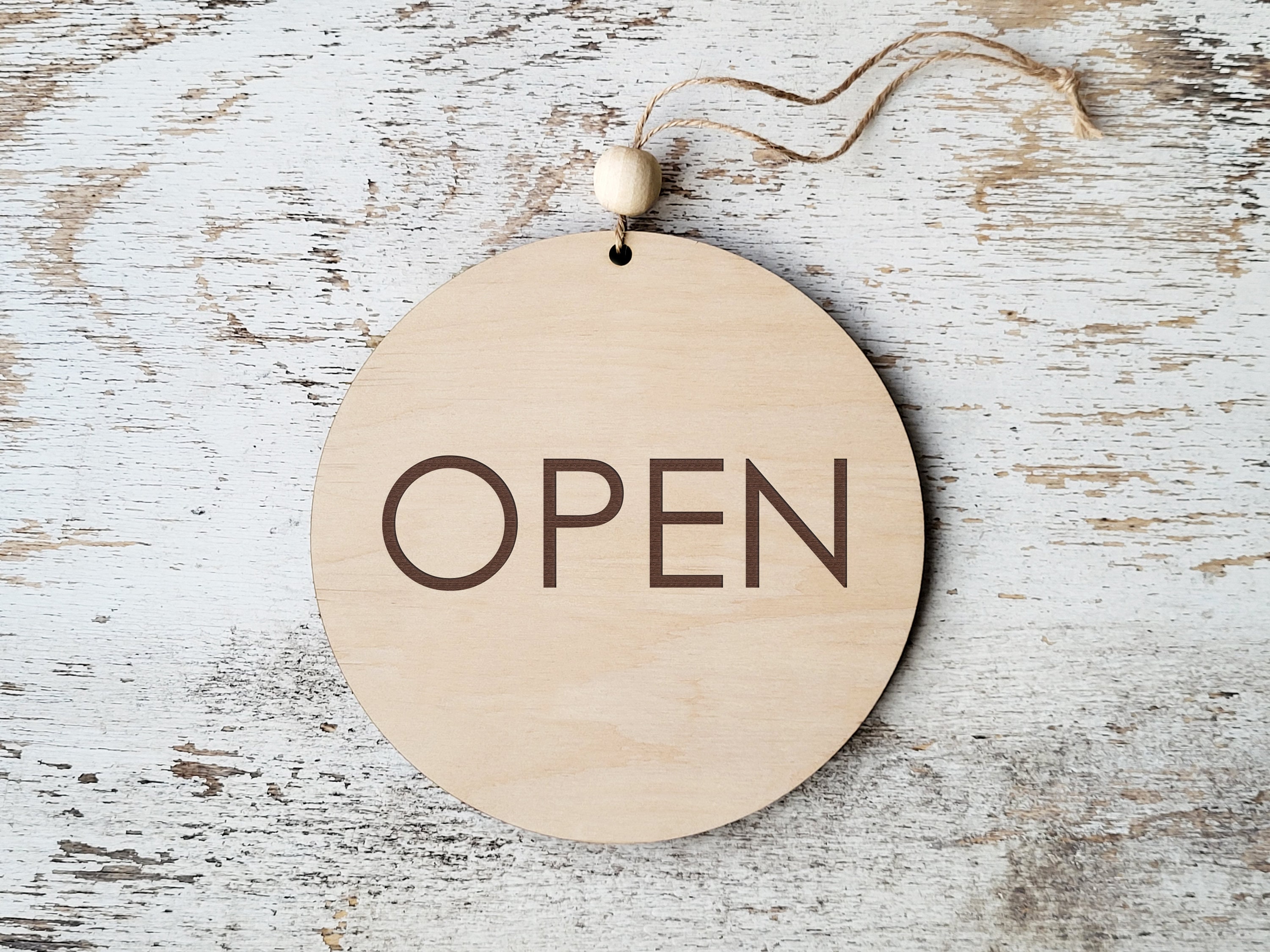 Office Open Closed Sign / Double Sided Sign / Business Open Sign ...