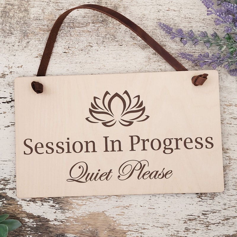 Quiet Sign - Etsy