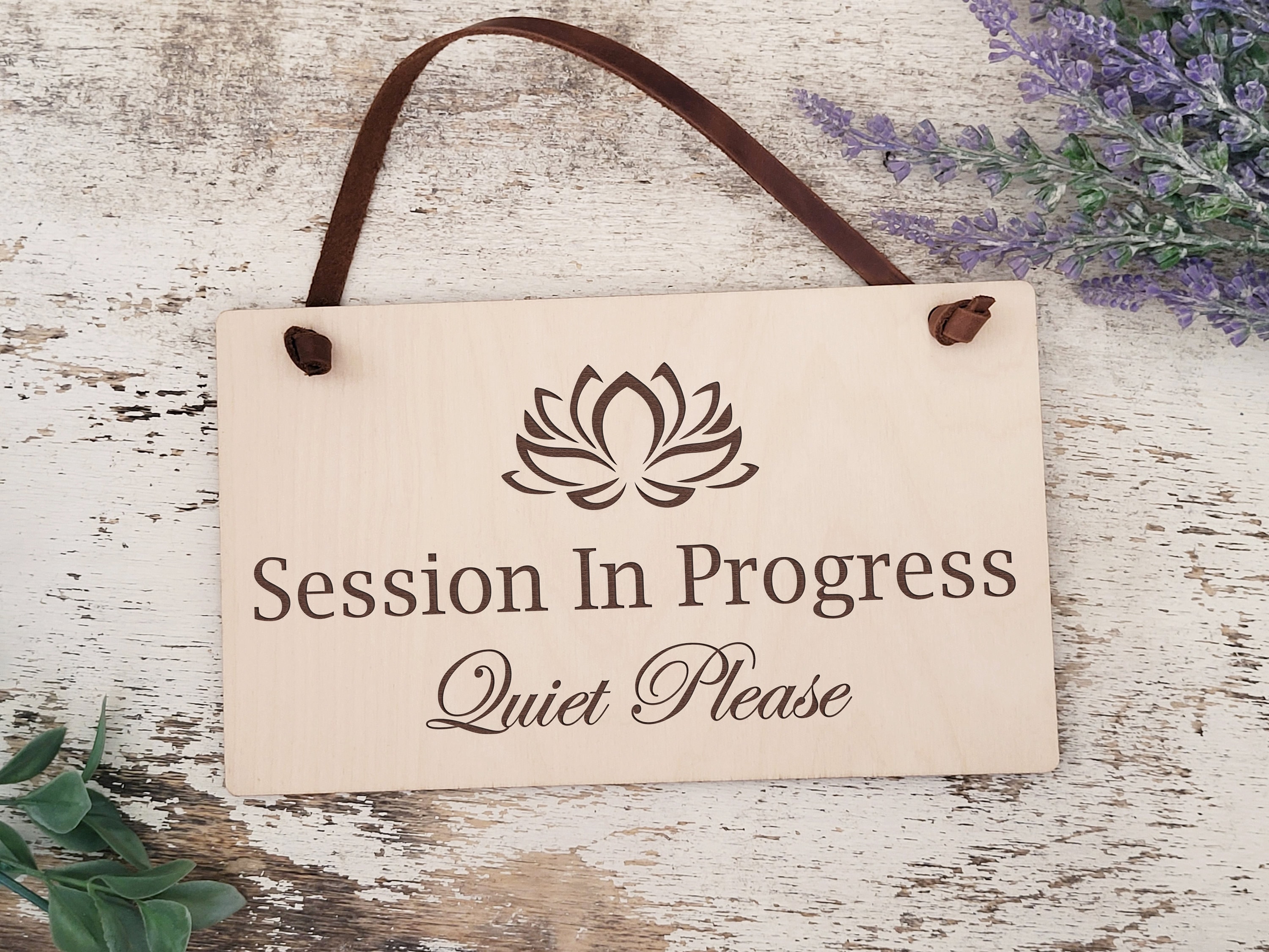 In Session Sign / Quiet Please / Session in Progress / Please Do Not ...