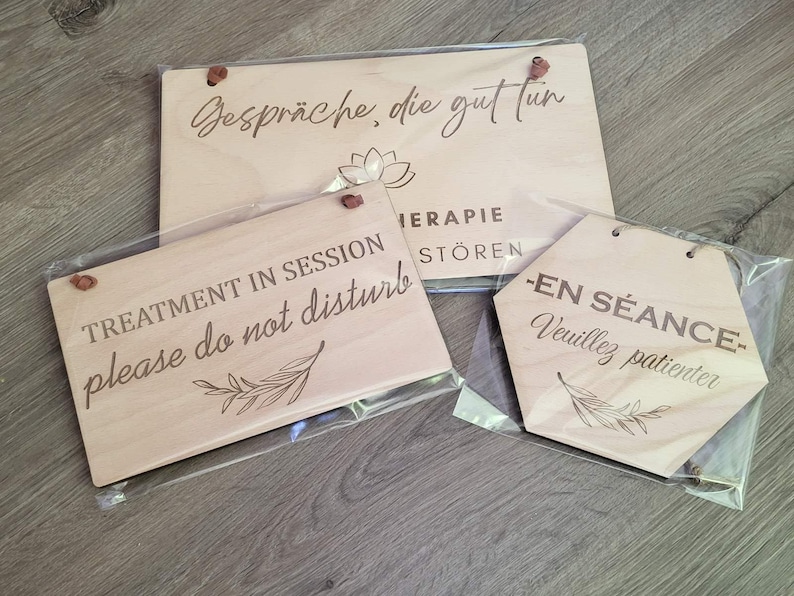 Treatment in Session Sign Do Not Disturb / Welcome Sign / Therapy in ...