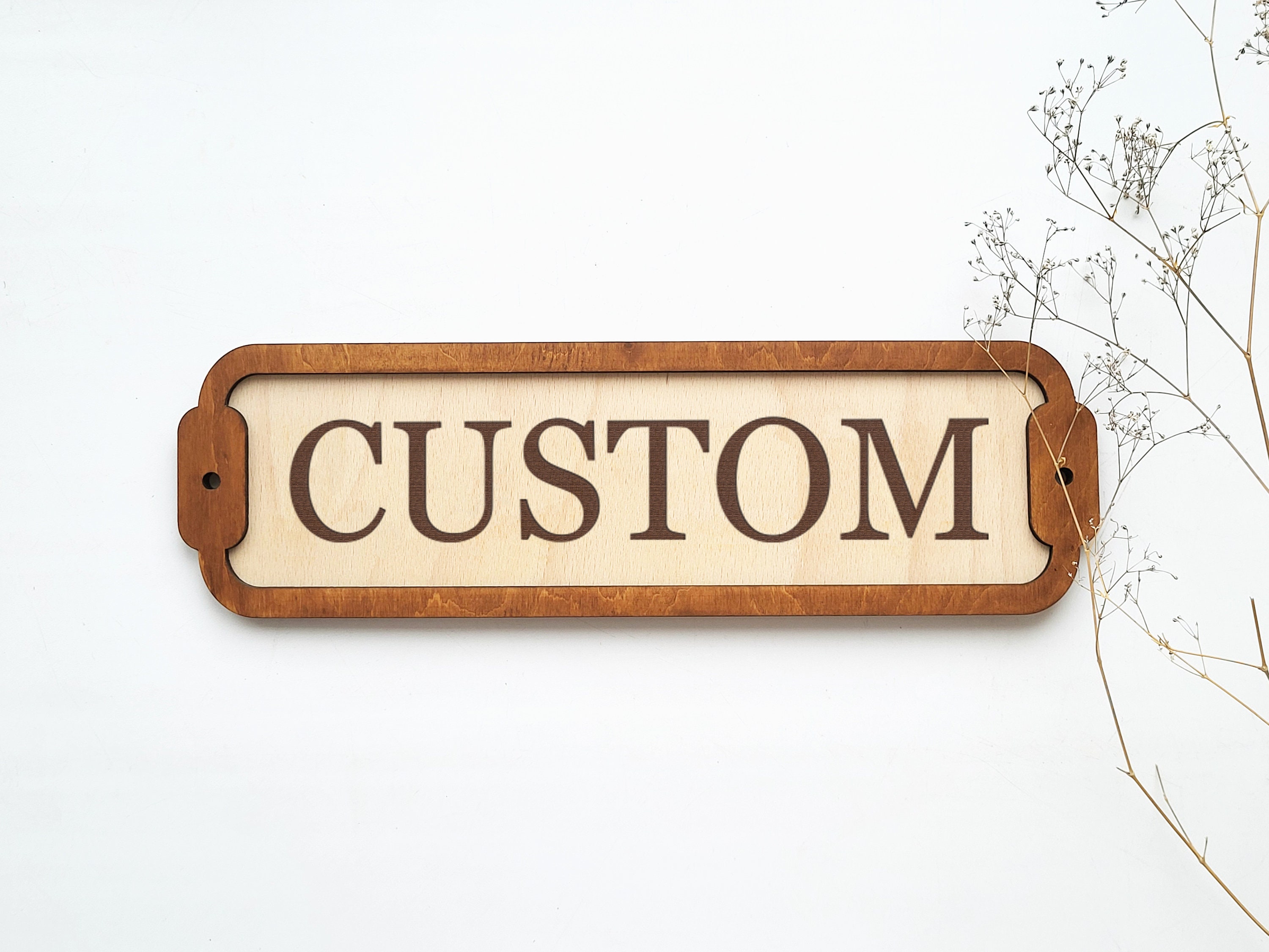 Library Door Sign / Door Plaque / Vintage Sign / Door Topper / Home ...