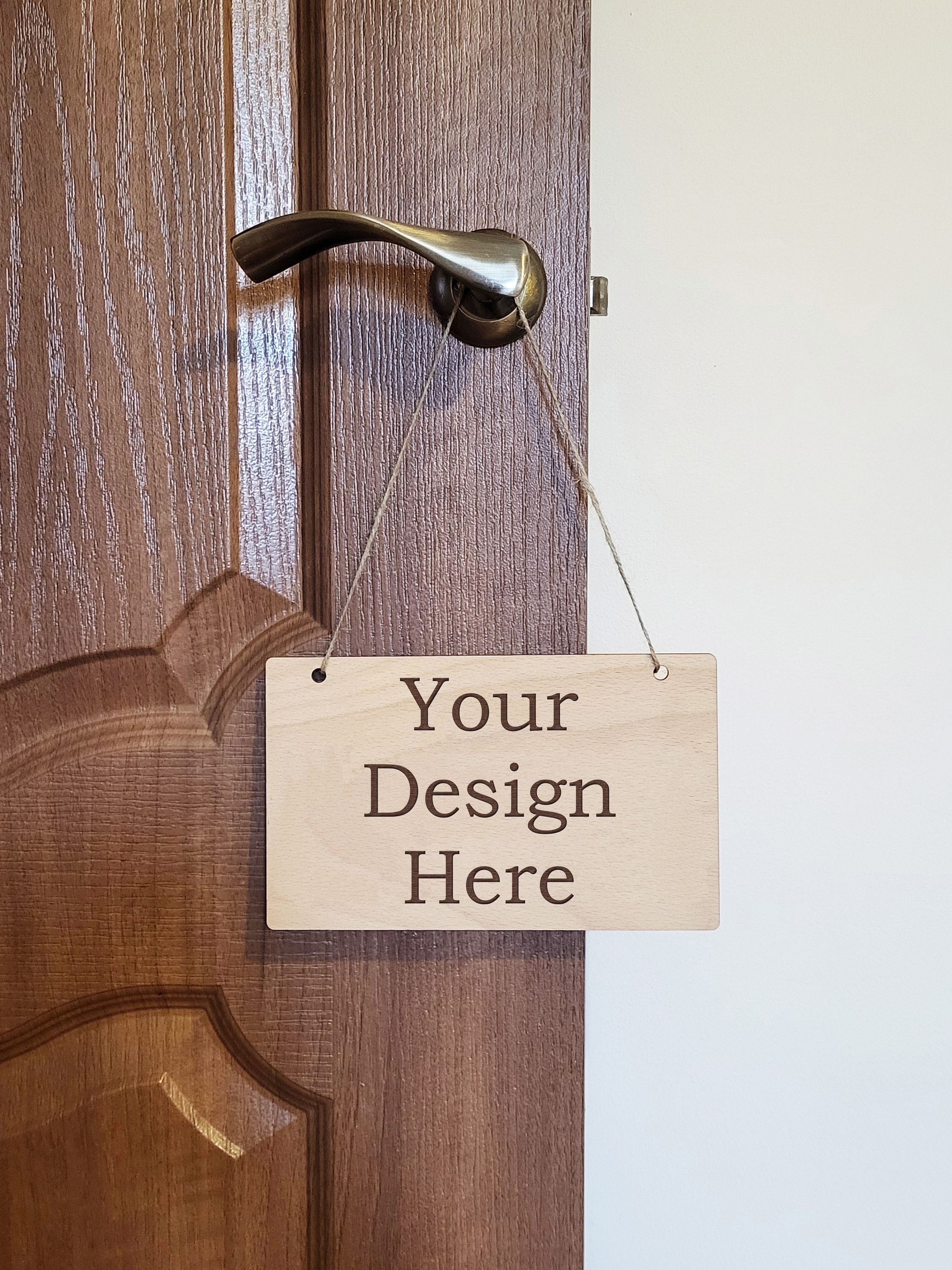 Custom Door Sign, Personalized Door Hanger, in Session Door Sign, Home ...