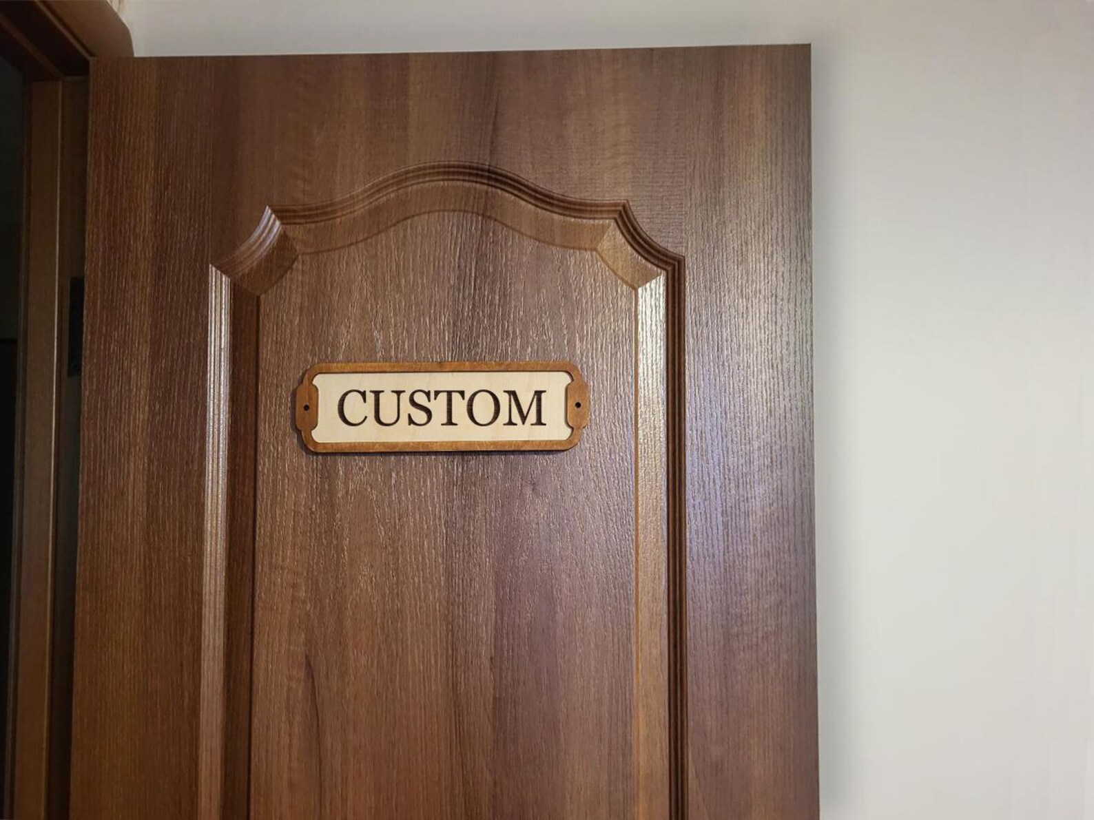 Toilet Door Sign / Door Plaque / Vintage Sign / Door Topper / Home ...