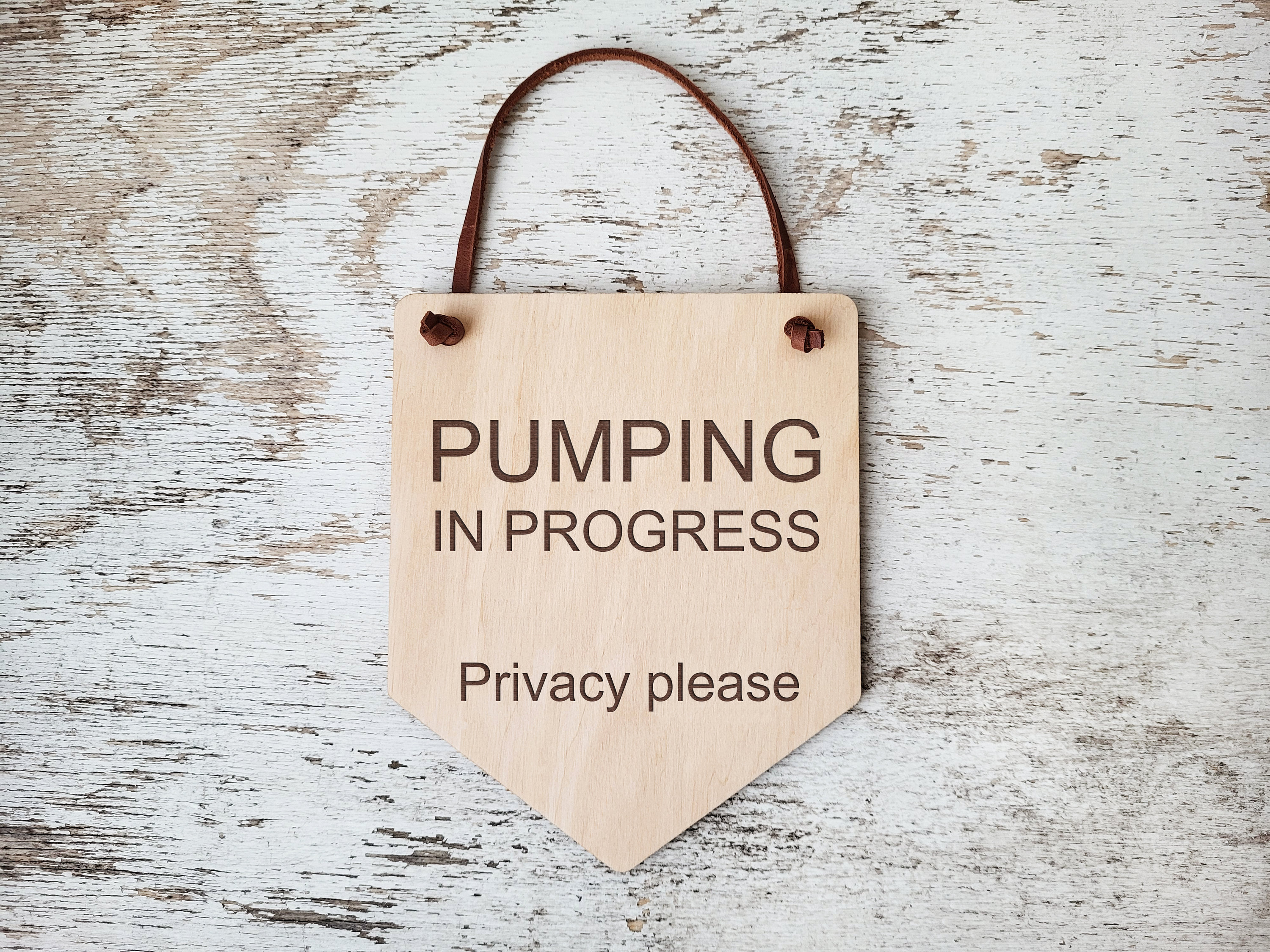 Pumping in Progress Privacy Sign / Please Do Not Disturb / Pumping in ...
