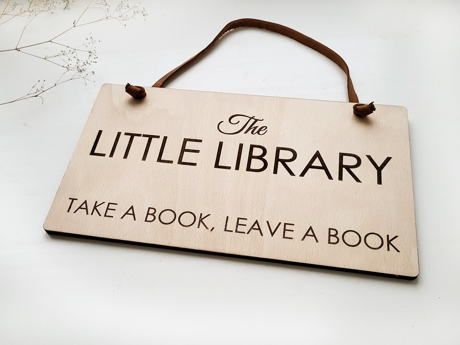 Little Library Sign, Library Decor, Library Sign, Take a Book Leave a ...