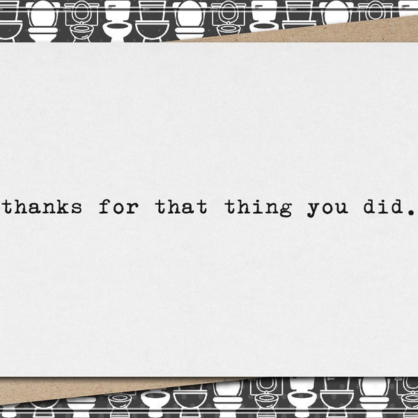 Snarky Thank You - Etsy