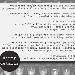 Most Thank You Cards Say Thank You Once. This Card Says Thank You 4 ...