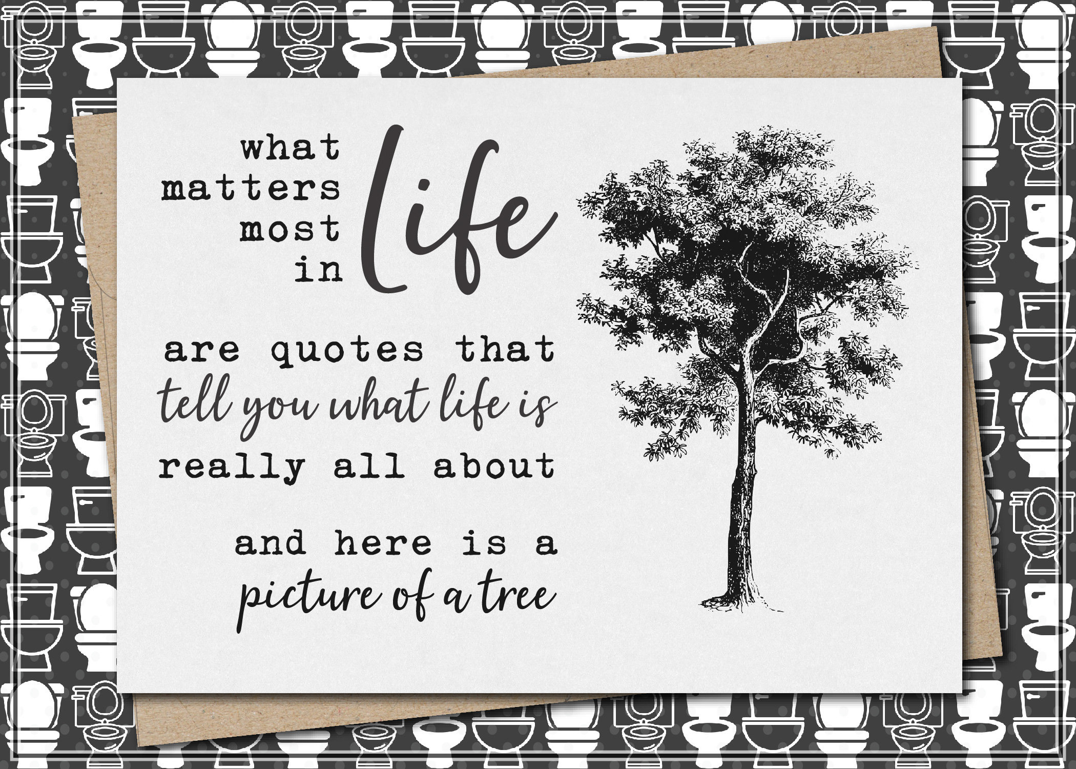 What Matters Most in Life Are Quotes and Here is a Picture of | Etsy