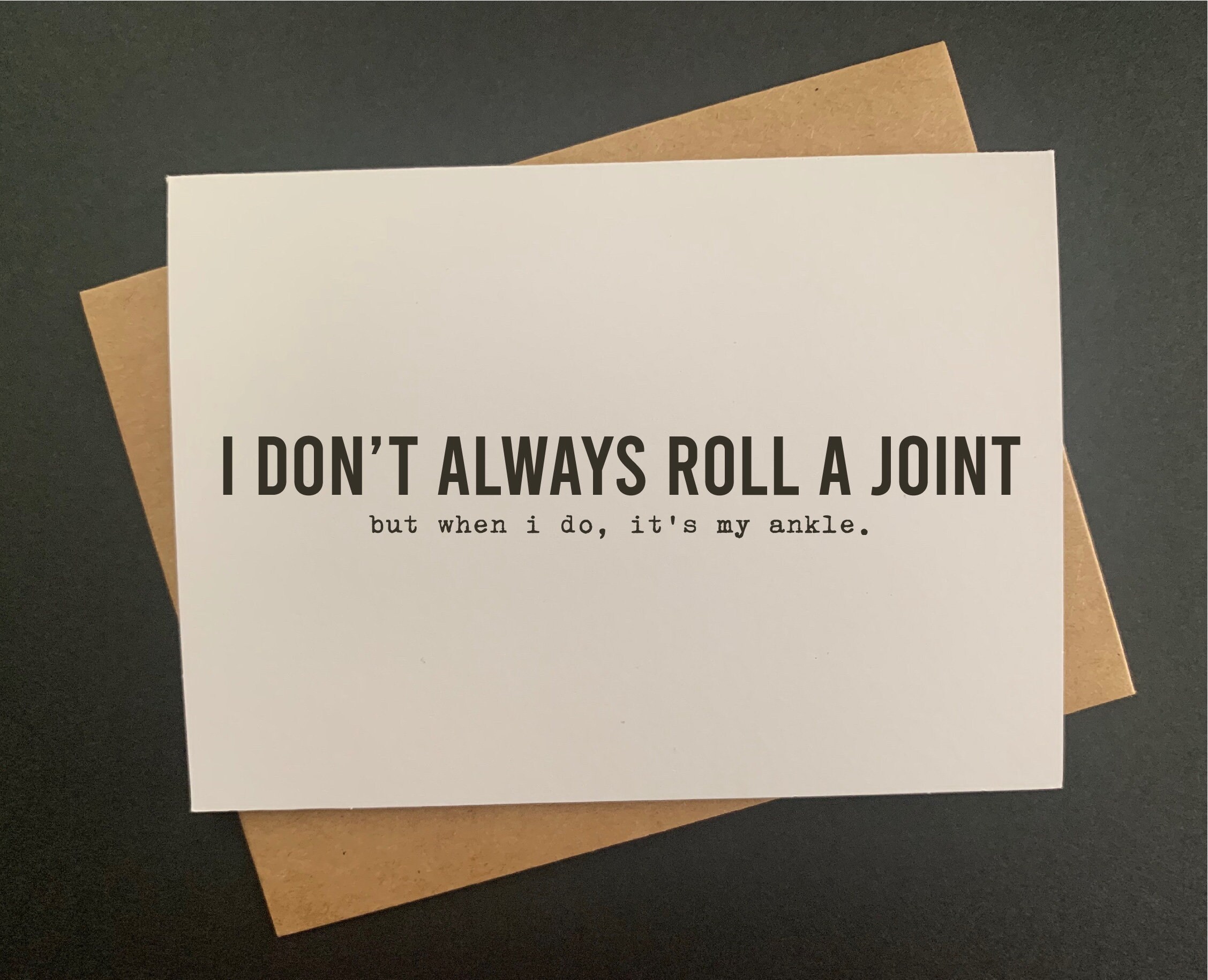 I Don't Always Roll a Joint but When I Do It's My | Etsy