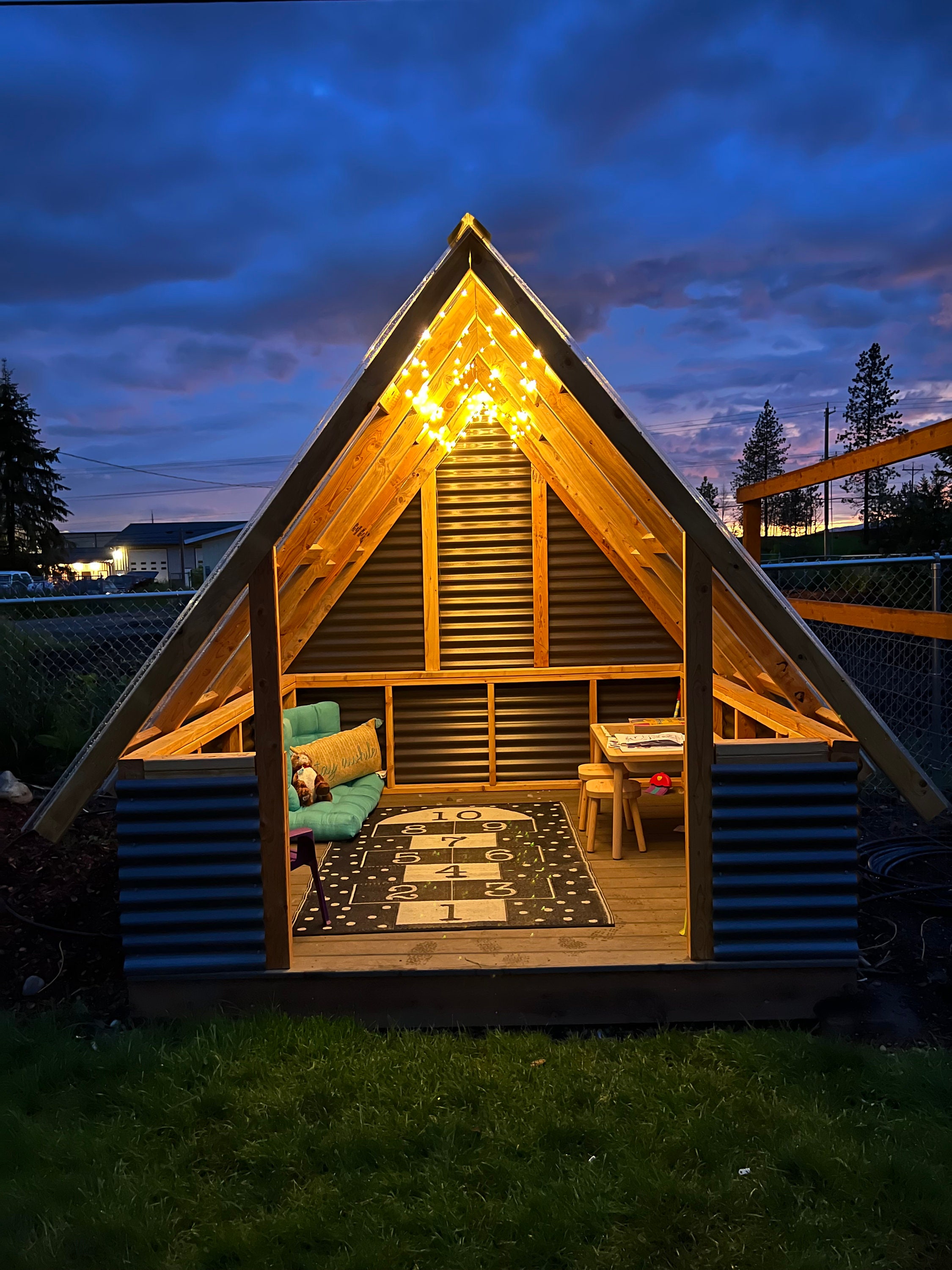 Simple Playhouse Plans - Etsy
