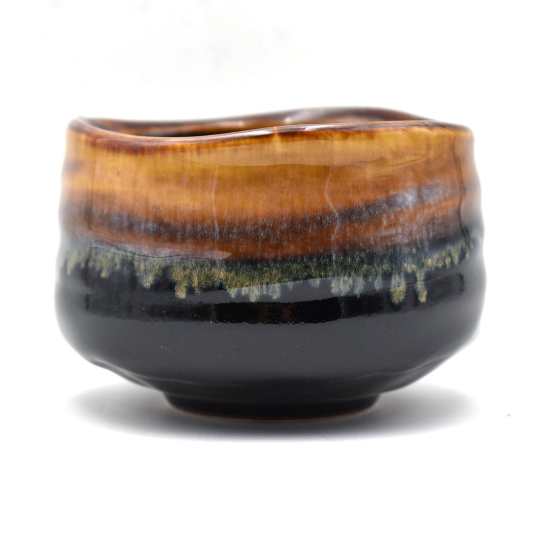 Japanese Handcrafted Kazan Black Matcha Chawan Tea Bowl - Etsy