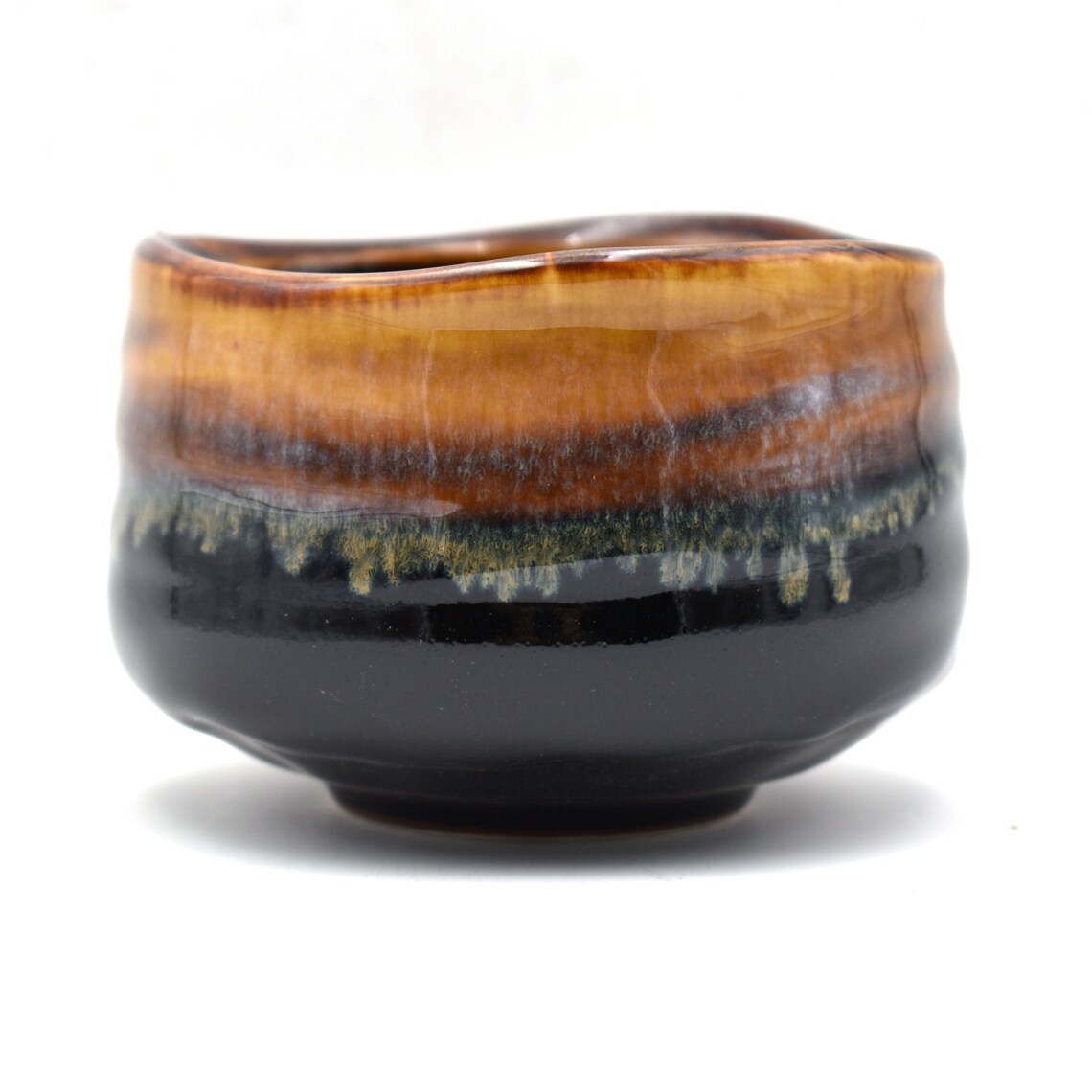 Japanese Handcrafted Kazan Black Matcha Chawan Tea Bowl - Etsy