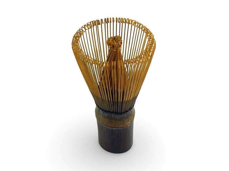 Japanese Black Bamboo Chasen Matcha Tea Whisk (100 Prong) - Shizen Cha ...