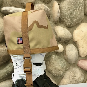 DCU Camouflage Pattern Motocross Boot Carrier the | Etsy