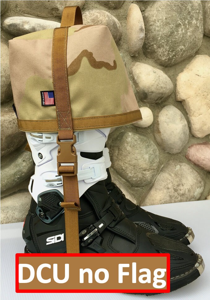DCU Camouflage Pattern Motocross Boot Carrier the - Etsy
