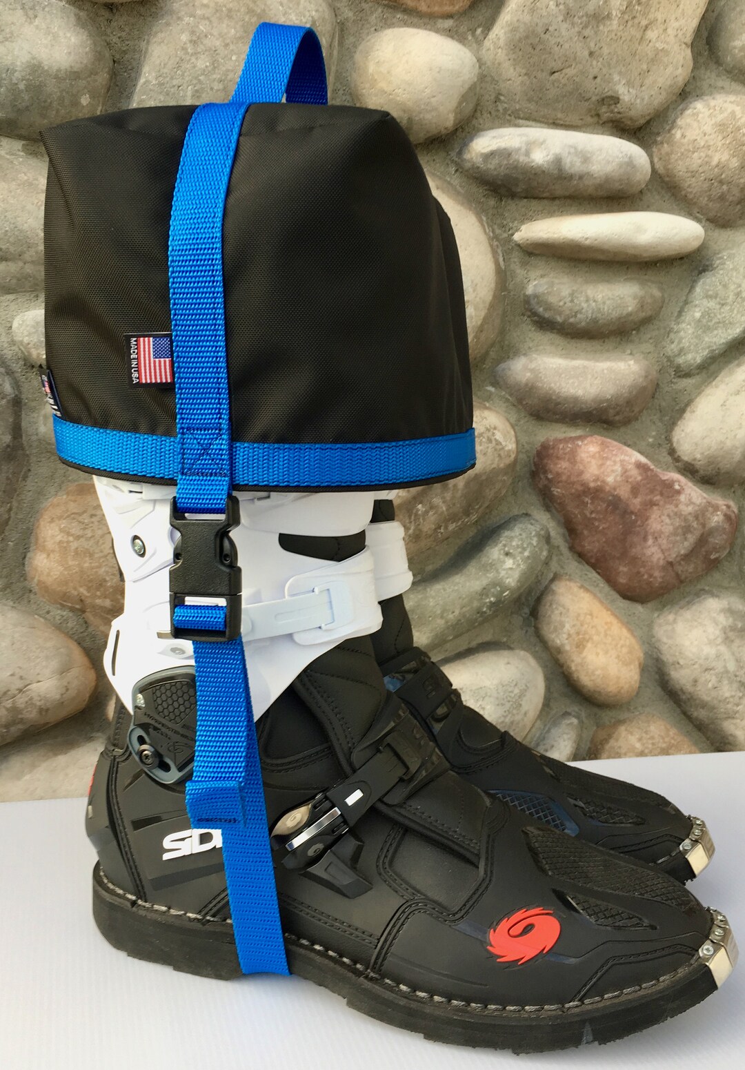 Blue Factory Webbing Colors, Motocross Boot Carrier, the Bootgrabber - Etsy