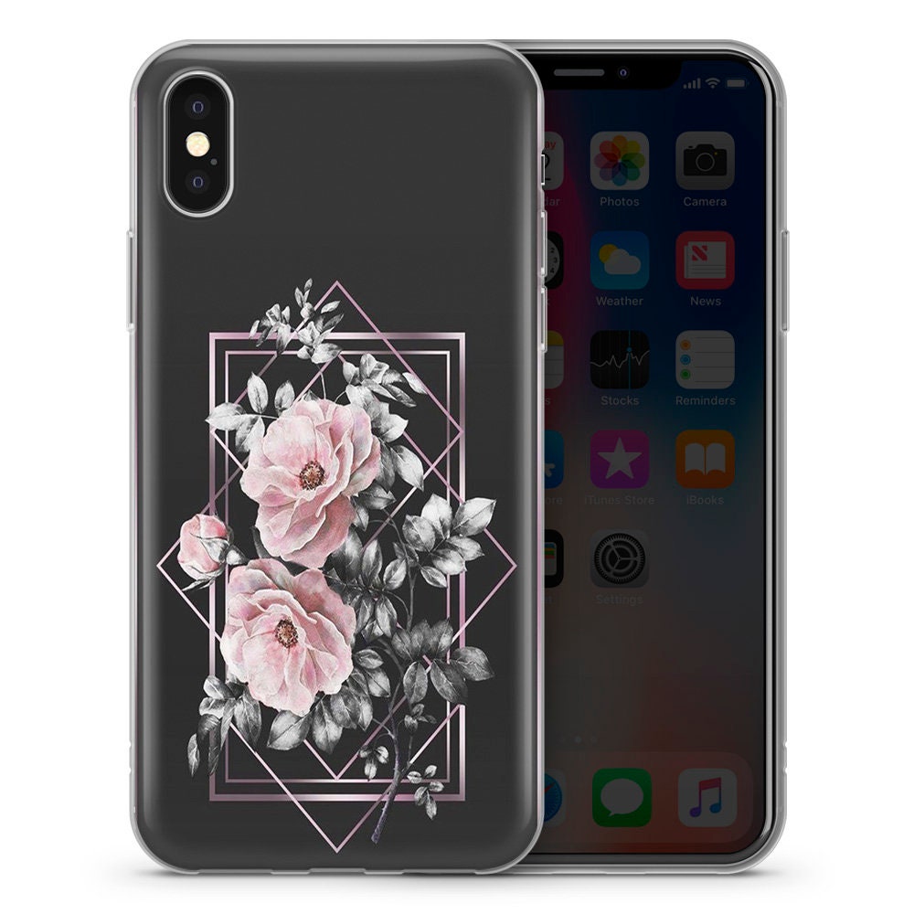 Roses/flower red Pink Dark and Blue Phone Case Cover for - Etsy