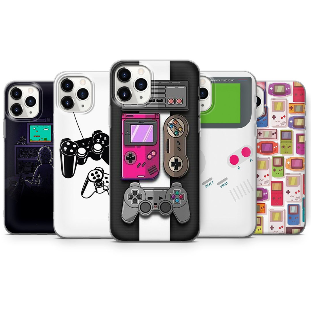 Gamers Vintage/oldschoold Games, Consoles, Retro Gel Phone Case Cover ...