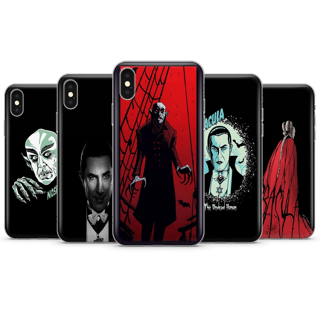 Halloween and Horror Phone With Vampires Monsters Gothic Case Cover for ...