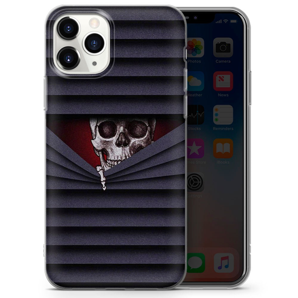 Skull Skeleton Death Phone Case Cover for Iphone Samsung & - Etsy