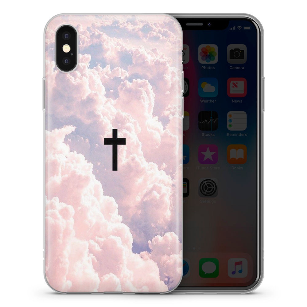 Cross Christianity Symbols and Text About Faith Phone Case - Etsy