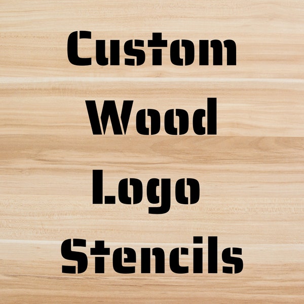 Custom Spray Painting Logo Stencil - Etsy