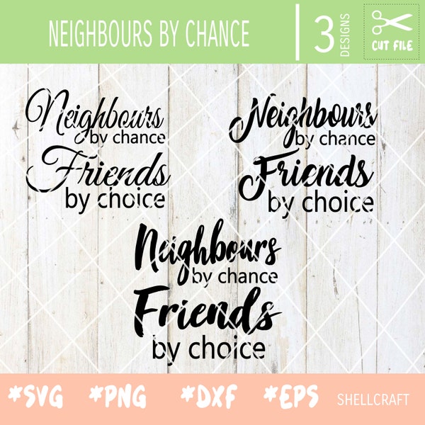 Friends by Chance Friends by Choice Png - Etsy
