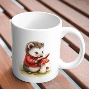 Woodland School Clipart – Cute Animals Reading Pngs, Forest Classroom ...